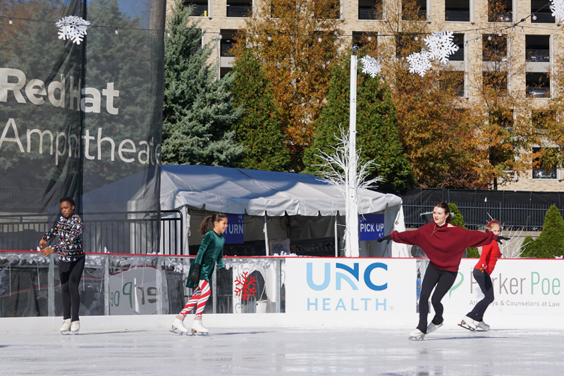 THE RINK presented by UNC Health | Red Hat Amphitheater